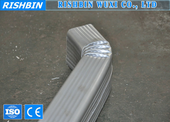 Rolo redondo de aço galvanizado do tubo do cotovelo de Rainspout que forma a máquina para a drenagem do Downspout