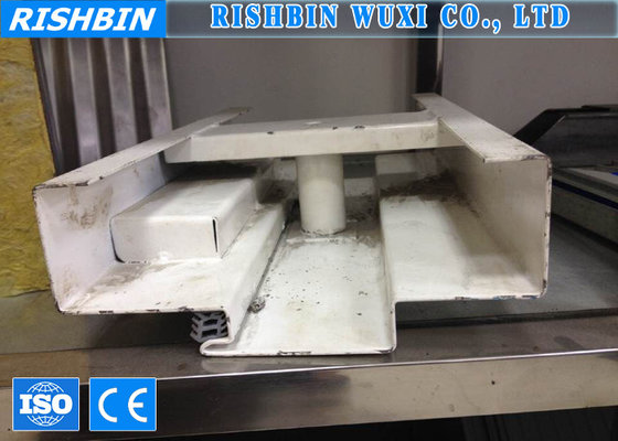G.i Coil / Carbon Steel Door Frame Roll Forming Machine 45 # Steel Shaft