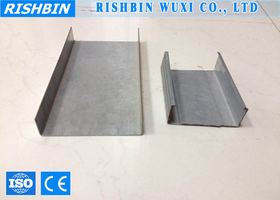 10 - 15 m / min Track Blue Steel Stud and Track Roll Forming Machine with PLC