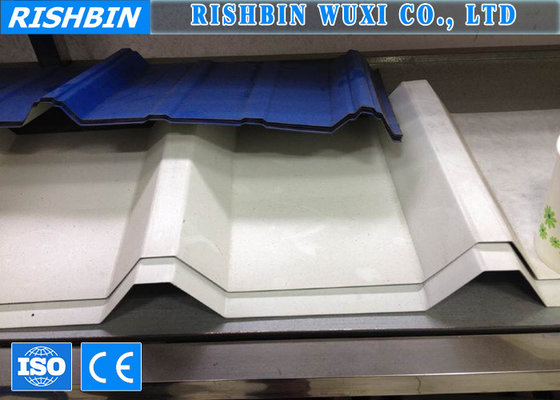 G550 MPA Steel IBR Metal Roofing Roll Forming Machine with 45 ﹟ Steel Shaft