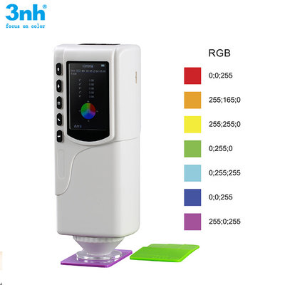 Precise color reader NR60CP colorimeter with 4mm 8mm aperture similar to CR-10 Plus