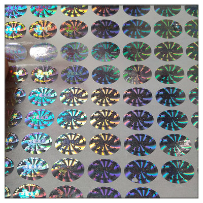Laser anti-fake hologram  label made in guangzhou , Laser anti-fake label in guangzhou