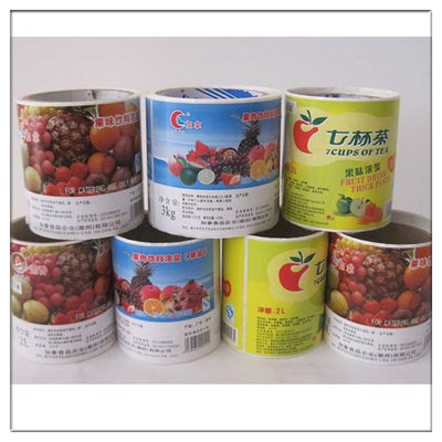 Transparent pvc adhesive sticker with glossy surface made by guangzhou factory