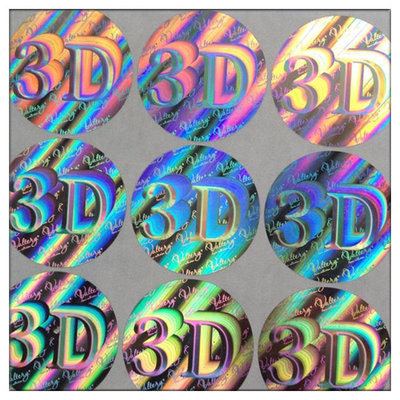 Security laser hologram label,anti counterfeit label sticker, Custom Anti-fake authentic adhesive secure genuine sticker