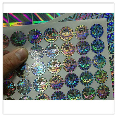 Self Adhesive 3d Holographic Hologram Stickes Labels,Customized holographic label sticker anti counterfeit label