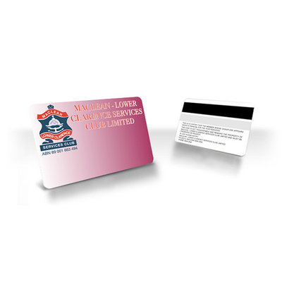 Four color printing palstic self-adhesive magnetic strip card,Credit Card Size Magnetic stripe Card with barcode