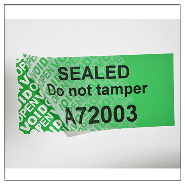 Anti-Tamper PET Security Warranty VOID Stickers,Custom Made VOIDTamper  Evident Hologram Sticker