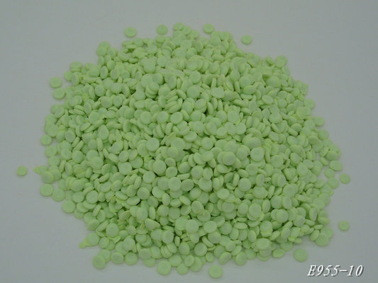 China Yellowish Green Polymer Color Masterbatch CIP 367 For EVA Foaming supplier