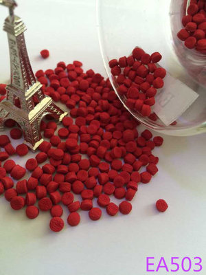China Natural Vermeil Color Pigment 170℃ Heat With 10%-50% Pigment Content supplier