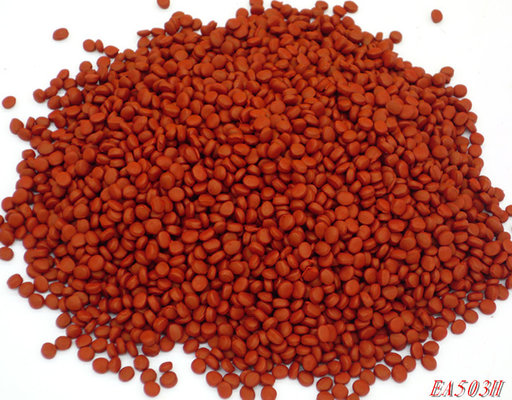 China 170 ℃ Heat Vermeil Eva Pigment Good Heat Resistance Plastic Masterbatch supplier