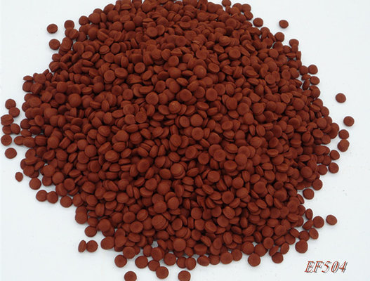 China Brown PVC Color Masterbatch High Concentration For EVA Foaming supplier