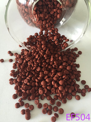 China Magenta Rubber Plastic Masterbatch Oil Resistance For Film , Sheo Base supplier