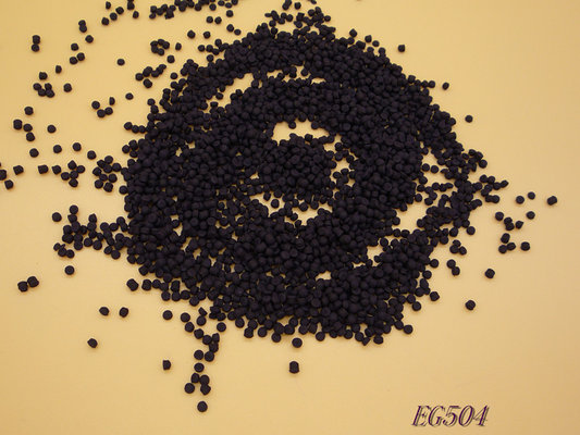 China Violet Black Plastic Masterbatch For Shoe / Eva Foaming Polymer Masterbatch supplier