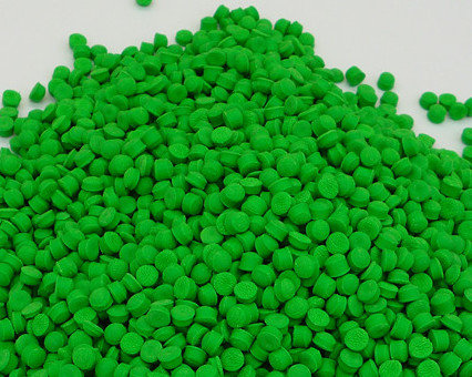 Fluorescent Green Eva Pigment For Suitcase Material , Plastic Masterbatch supplier