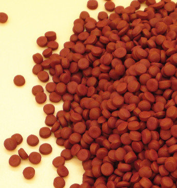 Waterproof Red EVA Masterbatch , Durable EVA Pigment For Film / Pipe supplier