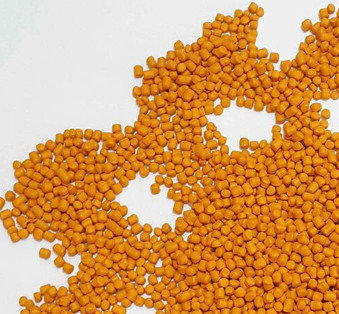 18% EVA Shopping Bags Yellow Polymer Masterbatch supplier