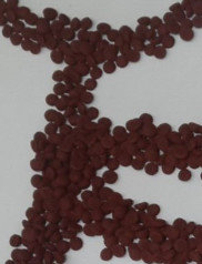 Security Plastic Polymer Masterbatch Brown Pr101 Inorganic Sort For Bedding supplier