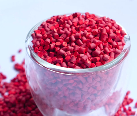 Waterproof Pigment Masterbatch Pink Oil Resistance For Shopping Bags supplier