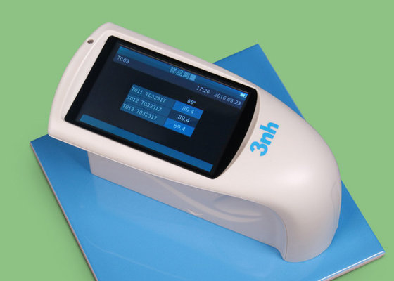 HG60 Handheld Digital Gloss Meter With GQC6 software , Micro Tri USB Cable Stainless steel Gloss Meter 