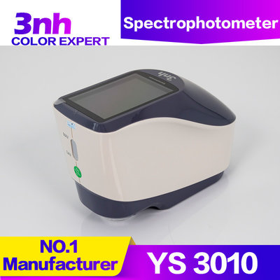 YS3010 Portable Color Spectrophotometer 3NH SCI SCE Liquid / Powder Color Difference Delta E