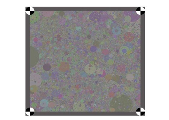 SineImage Digital Image Resolution Chart Reflective Digital Cameras / Lenses Target YE042