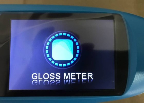 60 ° USB / RS-232 Gloss Measurement Instruments Glass Marble Plastic Paint Film Gloss Reader HG60S