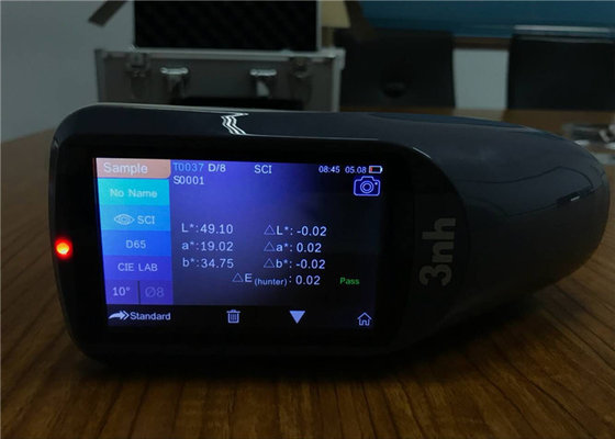 CIE Lab Color Matching Spectrophotometer YS3020 Automobile Arc Plating Tube Silicone