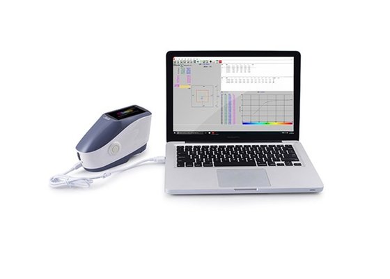 YS3020 USB RS-232 Paint Matching Spectrophotometer Customized Aperture For Fiber Metallic Paint