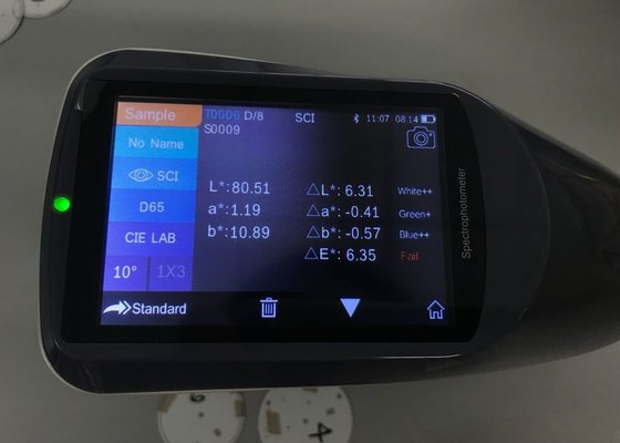 Plant Fruit Vegetable Color Matching Spectrophotometer YS3010 with0-200% Reflectance Range