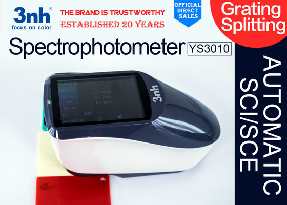 Plant Fruit Vegetable Color Matching Spectrophotometer YS3010 with0-200% Reflectance Range