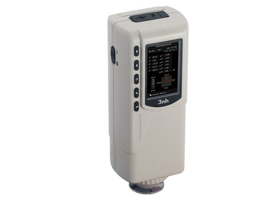 Textile Spinning Weaving Color Matching Spectrophotometer NR60CP 3nh Φ8mm Aperture Colorimeter
