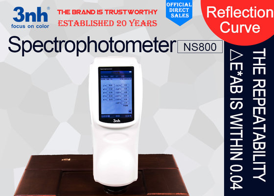 3nh 45/0 Color Matching Spectrophotometer NS800 color pictures pictorials poster notes Color Tester