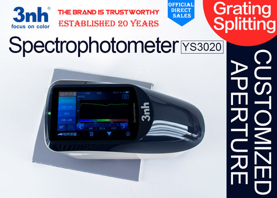 YS3020 Customized Aperture Color Matching Spectrophotometer with 10nm Wavelength Interval