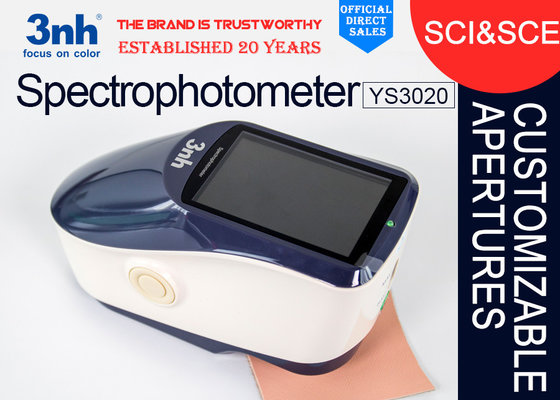 Delta E*Ab 0.04 Portable Color Matching Colorimeter YS3020 Liquid Powder Coating Spectrophotometer