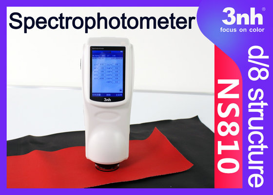 Anticorrosion Paint Matching Spectrophotomer 3NH Φ8mm Powder Coating  Colorimeter NS810