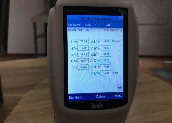 NS800 Portable Paint Matching Spectrophotometer , Colour Matching Device 400~700nm Wavelength