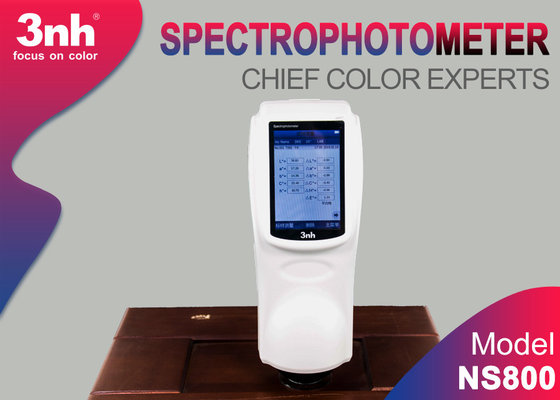 NS800 PC Software Portable Spectrophotometer Colorimeter with 45 / 0 structure 15° oblique angle screen