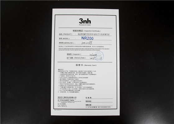 Delta E Color Measurement Colour Testing Machine Portable Spectrophotometer Colorimeter 3nh NR200