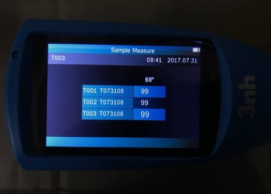 HG60S Digital 60 Degree Gloss Meter 160mm*75mm*90mm Dimension For Coatings Plastics Printing Inks