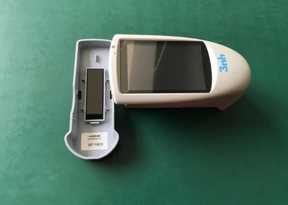 Small Aperture 3NH Digital Gloss Meter NHG60M With PC Software , Gloss Measurement Units