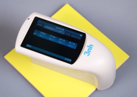 Large Storage Digital Gloss Meter HG60 9 * 15mm Measuring Area for Can and Coil Coatings