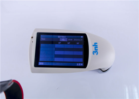 Auto Calibration Portable Paint Coating Tri Gloss Meter NHG268 0.5s Measure Time With USB Cable