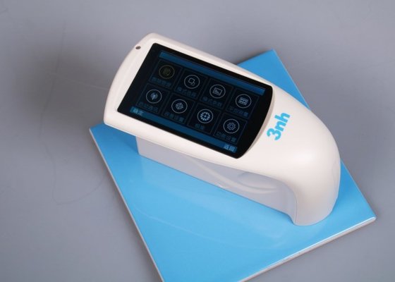 NHG60 Portable Gloss Meter 60 Degree , Aluminum plate Template Gloss Meter With 3.5 Inch Touch Screen