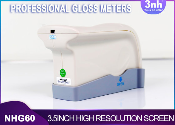 Non Destructive Professional Gloss Meters Portable Variable Angle 0.1GU Division Value