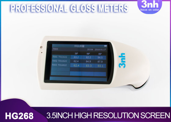 3NH Professional Patch Gloss Level Meter 20 60 85 Degree Gloss meters HG268 0-1000GU PC Software