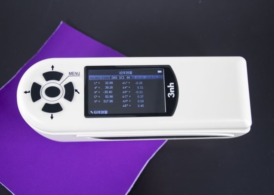 NH310 Integrating Sphere Spectrophotometer With DeltaE * Ab 0.06 Colour Stain Fastness