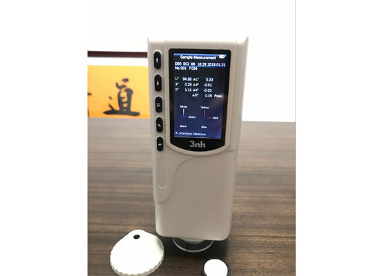 3nh CIE 10° LAB Integrating Sphere Spectrophotometer NR60CP For Textile Garment Printing Industires