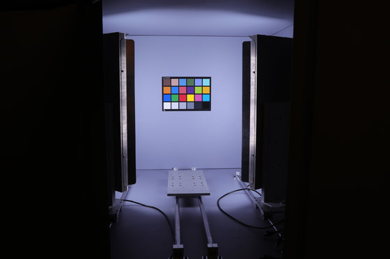 Digital Color Viewer Cameras / Lenses Measurement VC-118-S Wide Angle Fisheye Camera Test Light Box