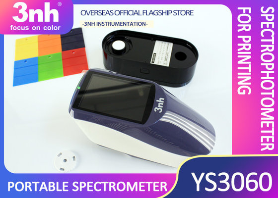 Handheld Paint Spectrophotometer Equipment YS3060 Touch Screen Easy To Use 3NH