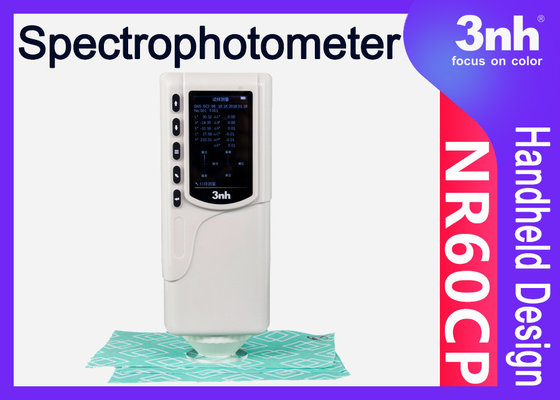 Handheld Paint Matching Spectrophotometer NR60CP Honey / Milk / Hair Lotion Colour Difference Meter
